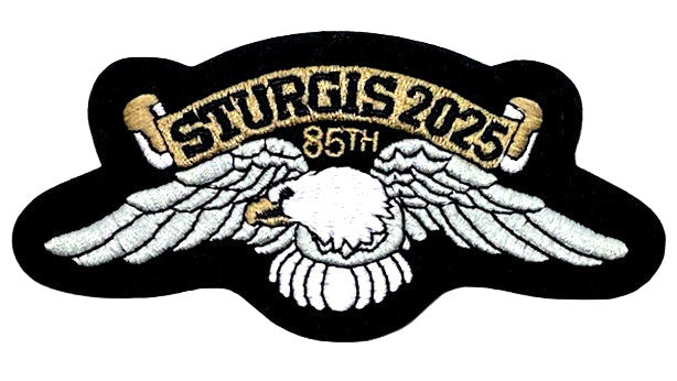 Sturgis Eagle Wing Patch - 2025 – Sturgis Tees