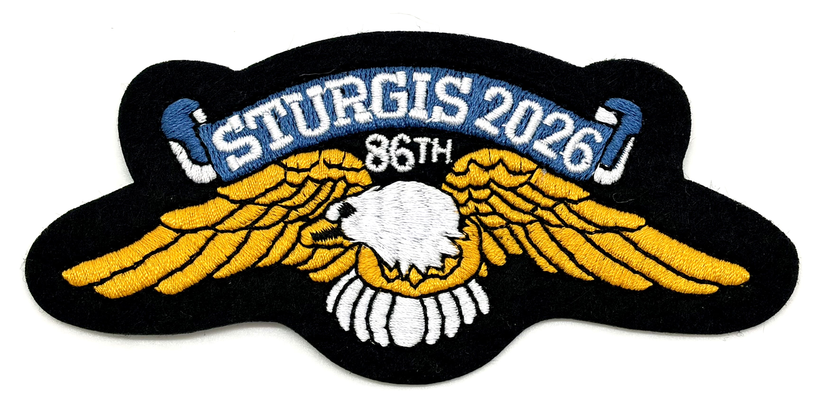 Sturgis Eagle Wing Patch - 2026 – Sturgis Tees