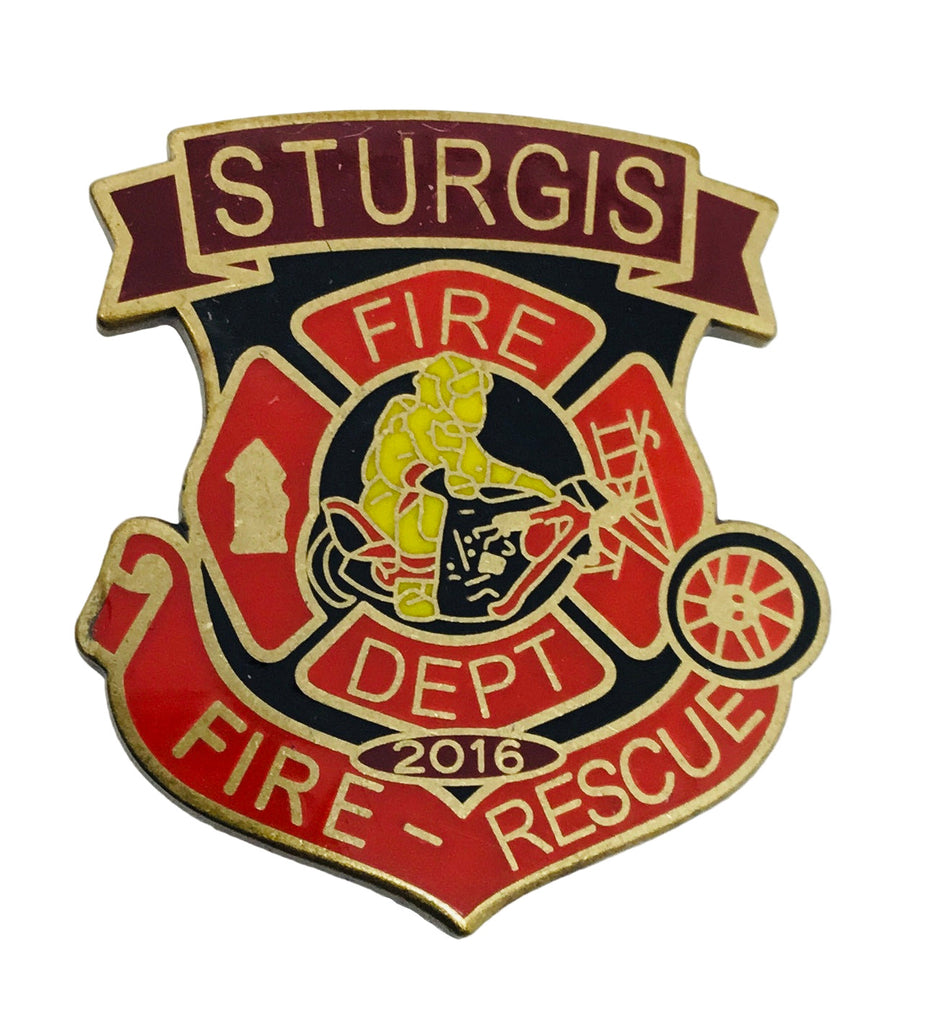 Sturgis Fire Department Pin - 2016 – Sturgis Tees