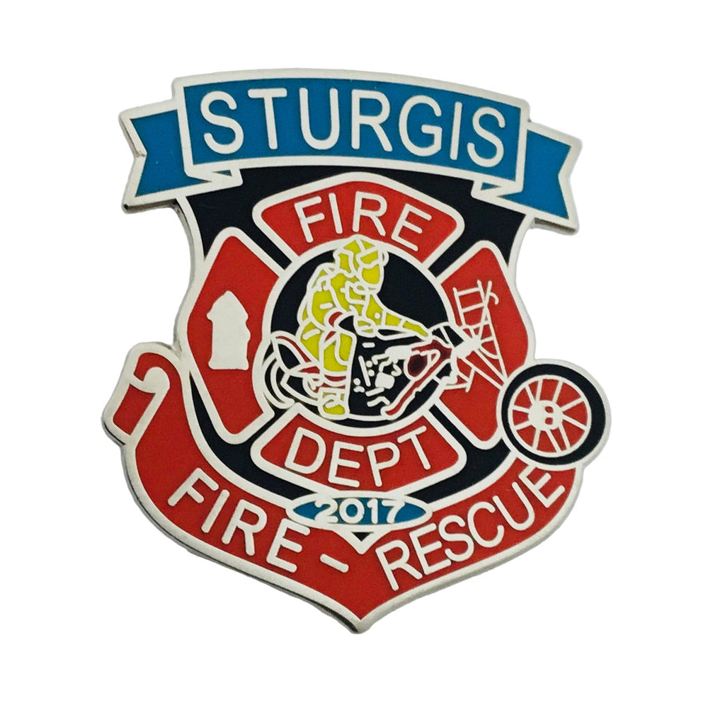 Sturgis Fire Department Pin - 2017 – Sturgis Tees