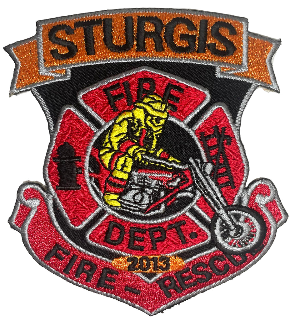 Sturgis Fire Department Small Patch - 2013 – Sturgis Tees
