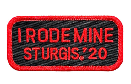 Sturgis I Rode Mine Patches – Sturgis Tees