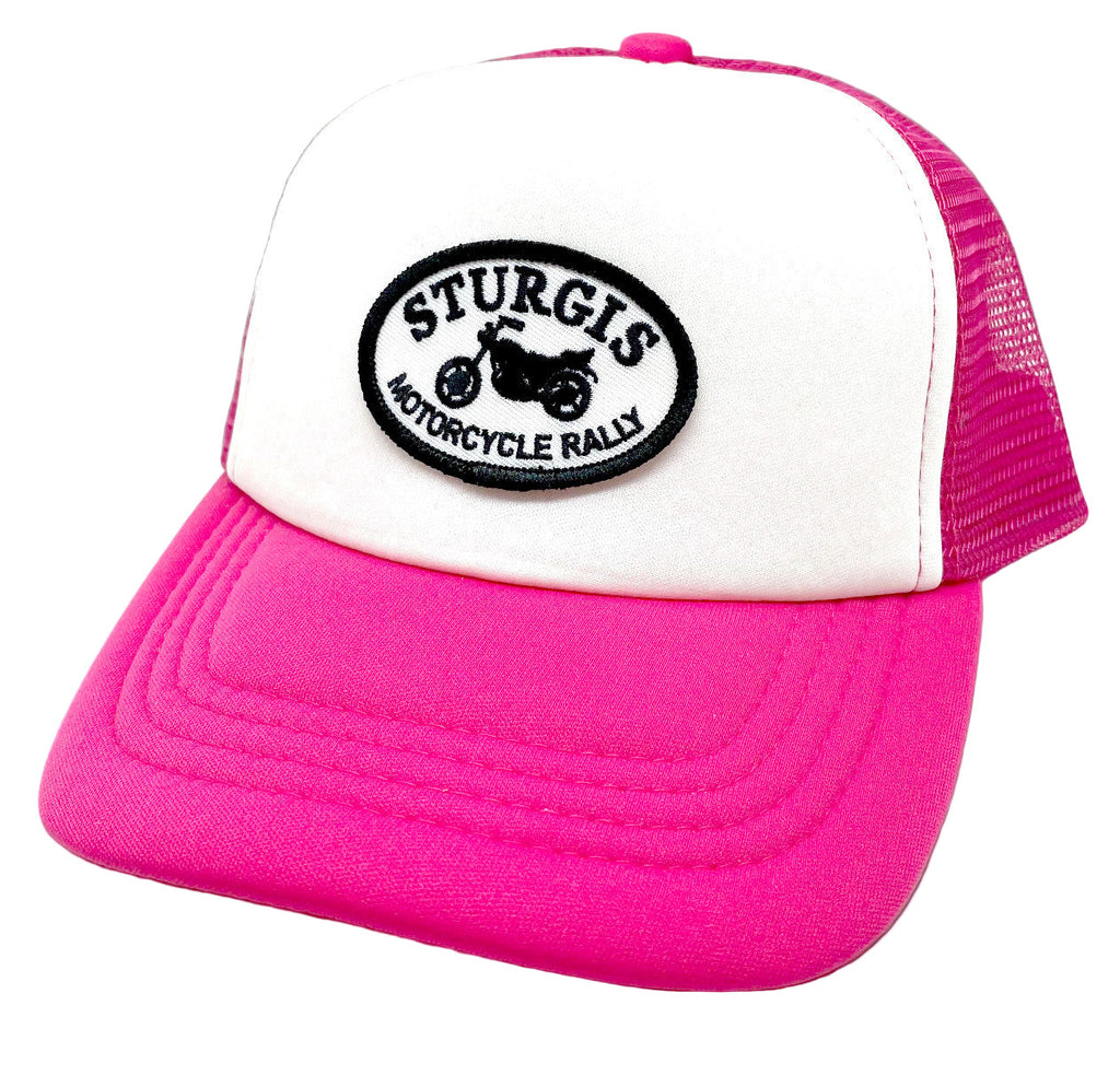 Sturgis Itty Bitty Biker Magenta Youth Cap – Sturgis Tees