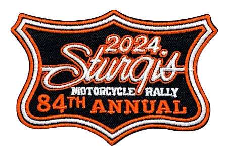Sturgis Road Shield Patch - 2024 – Sturgis Tees