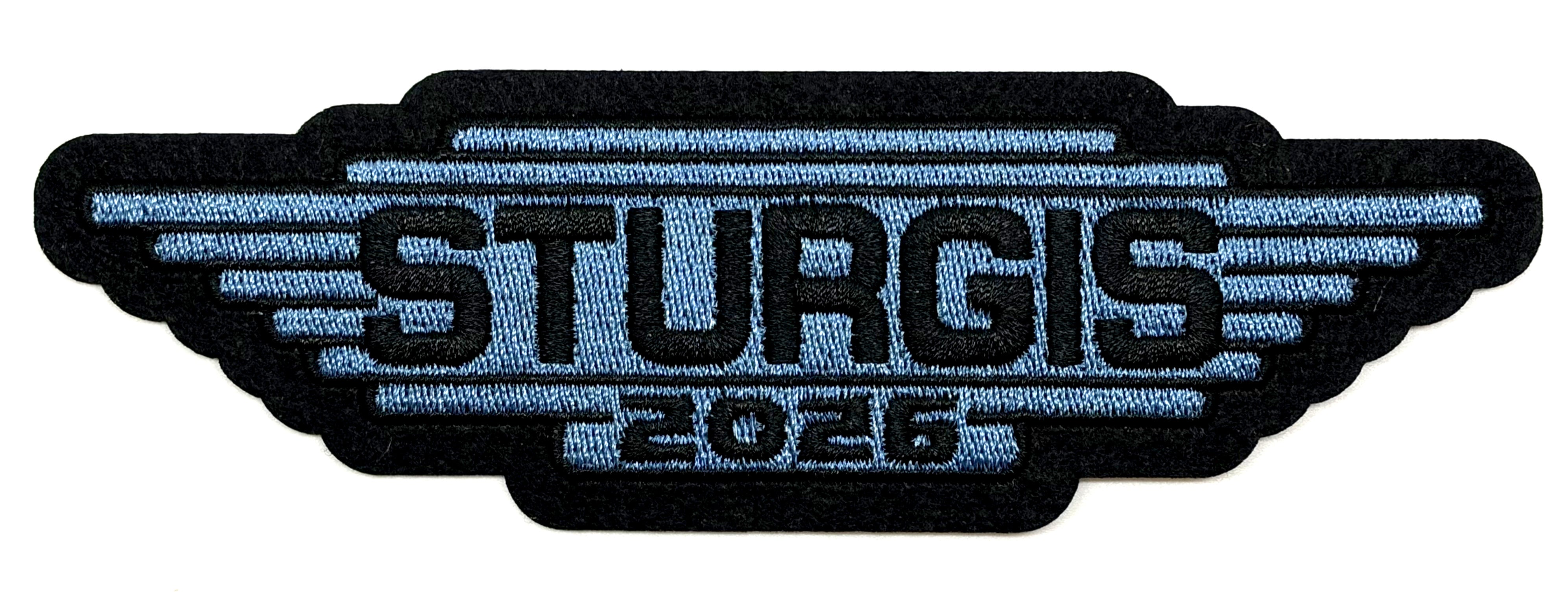 Sturgis Steel Wing Patch - 2026 – Sturgis Tees